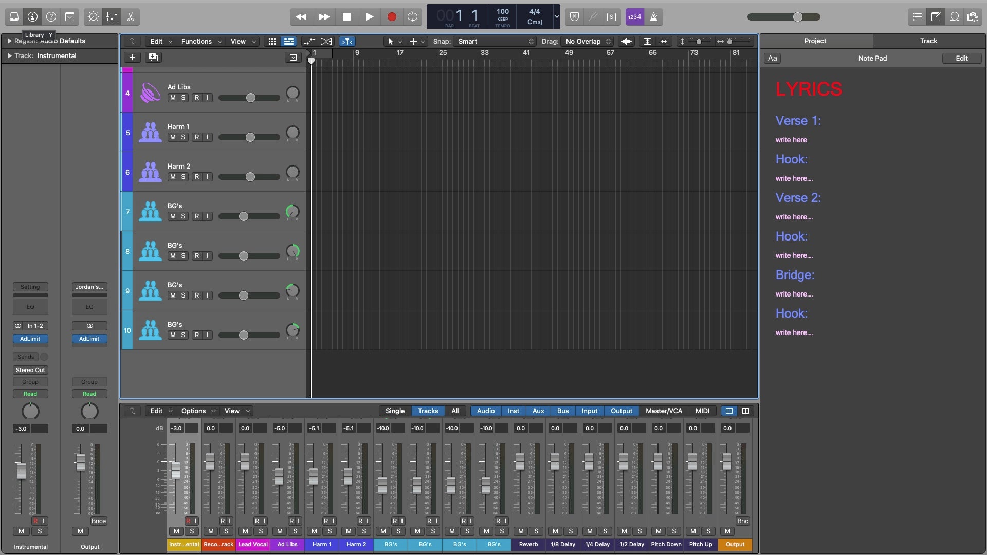 Project Templates - For Logic Pro X & FL Studio – Rys Up Audio